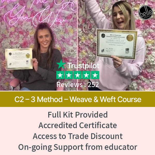 Hair Extension Courses | Belle Hair Extensions Training Academy