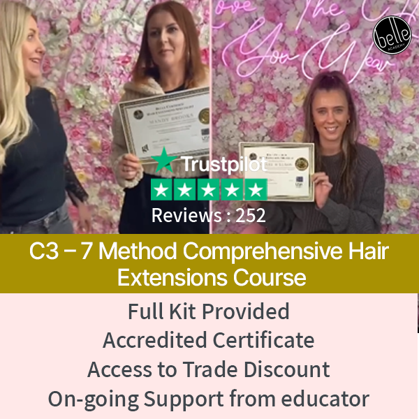 Premium Hair Extension Courses | Belle Hair Extensions