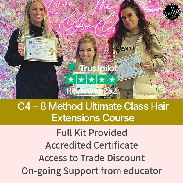 Hair Extension Courses | Belle Hair Extensions Training Academy