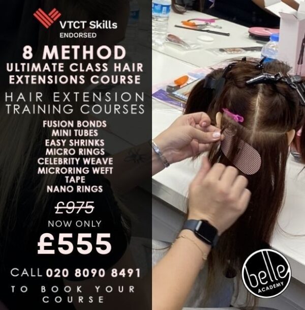 Hair Extension Courses | Belle Hair Extensions Training Academy
